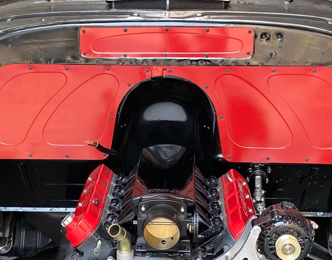 1947-1954 Chevy/GM Truck Bead Rolled Smooth Firewall | LS Fabrication