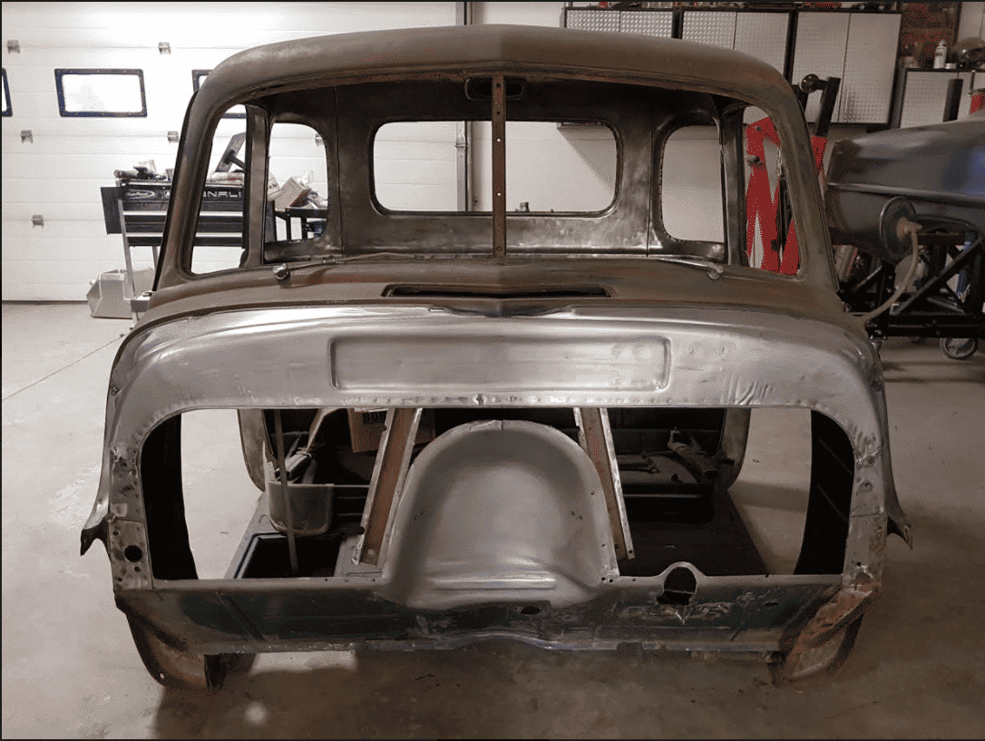 1947-1954 Chevy/GM Truck Bead Rolled Smooth Firewall | LS Fabrication