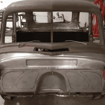 1947-1954 Chevy/GM Truck Bead Rolled Smooth Firewall | LS Fabrication