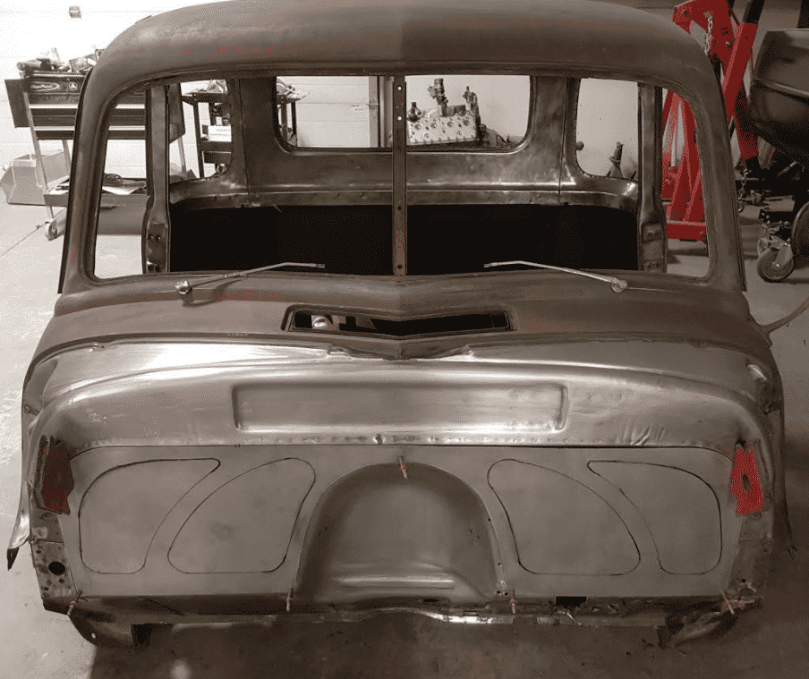 1947-1954 Chevy/GM Truck Bead Rolled Smooth Firewall | LS Fabrication