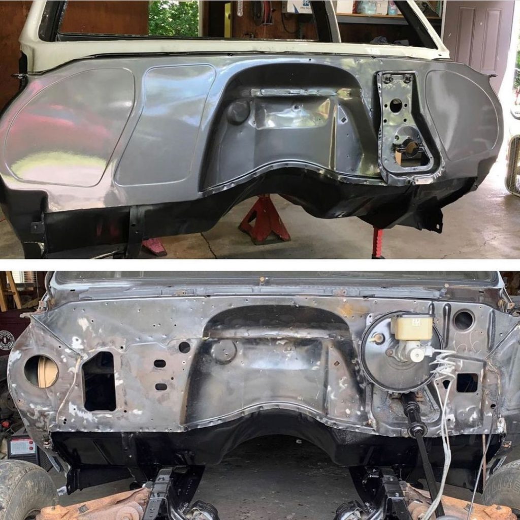 73-87 Chevy Truck Bead Rolled Firewall | LS Fabrication