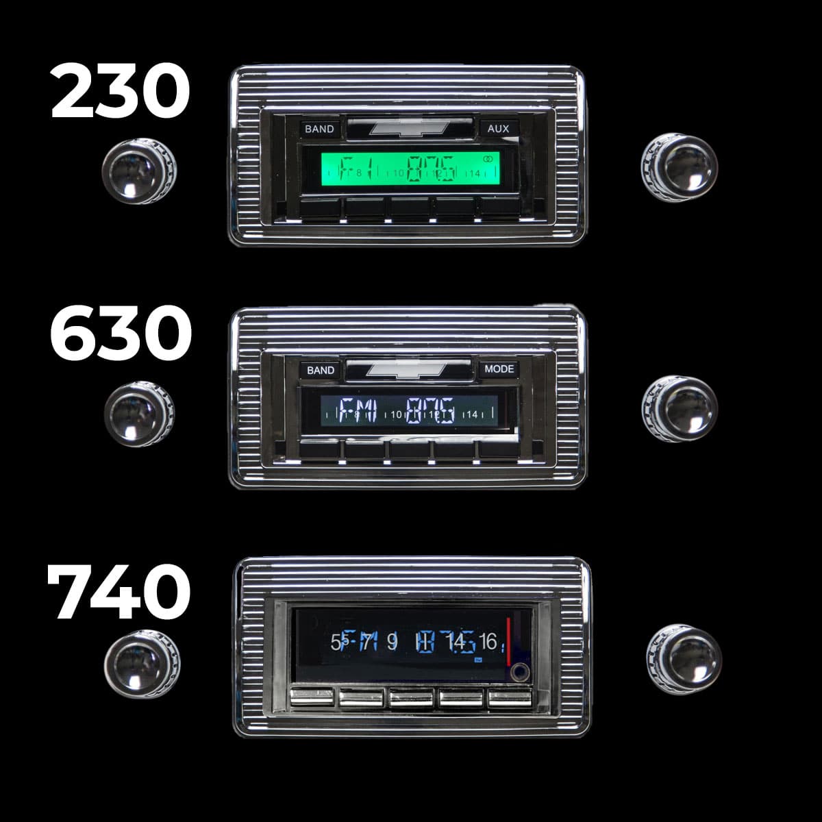 1947-1953 Custom Chevrolet Classic Radio | LS Fabrication