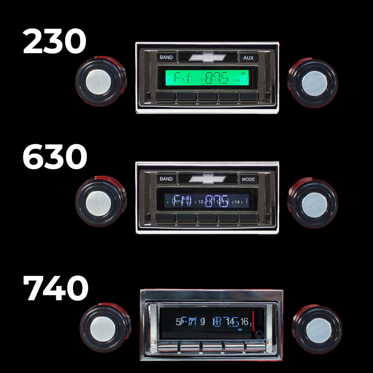 1967-1972 Custom Chevrolet Classic Radio | LS Fabrication