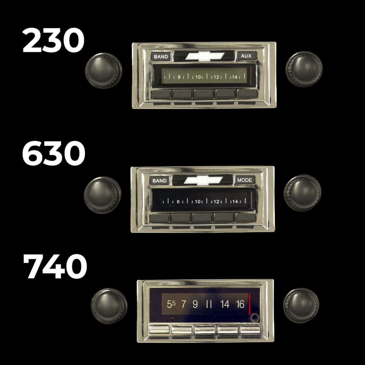 1973-1987 Custom Chevrolet Truck Classic Radio | LS Fabrication