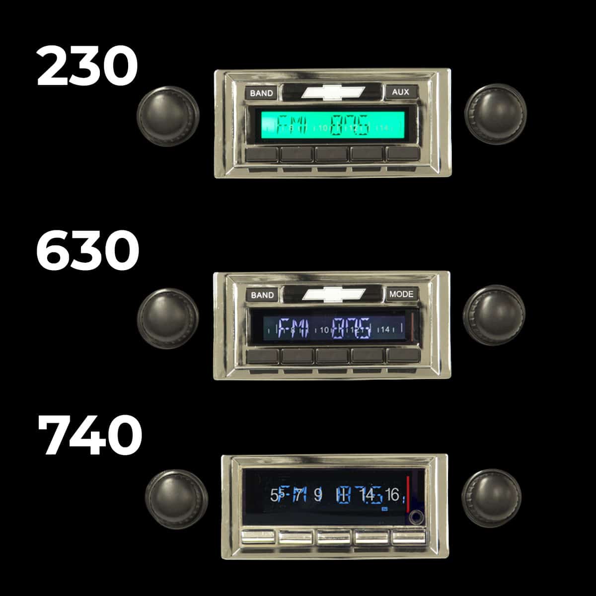 1973-87 Custom Chevy Truck Classic Radio | LS Fabrication