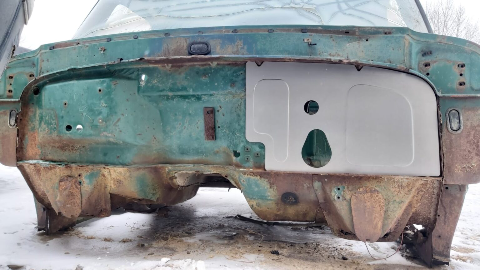 1967-1972 Ford Truck Bead Rolled Firewall | LS Fabrication