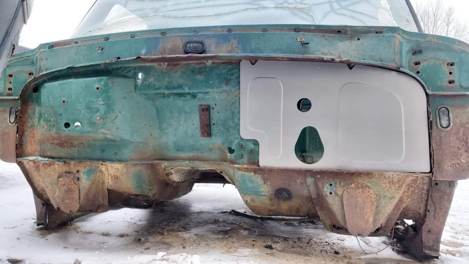 1967-1972 Ford Truck Bead Rolled Firewall | LS Fabrication
