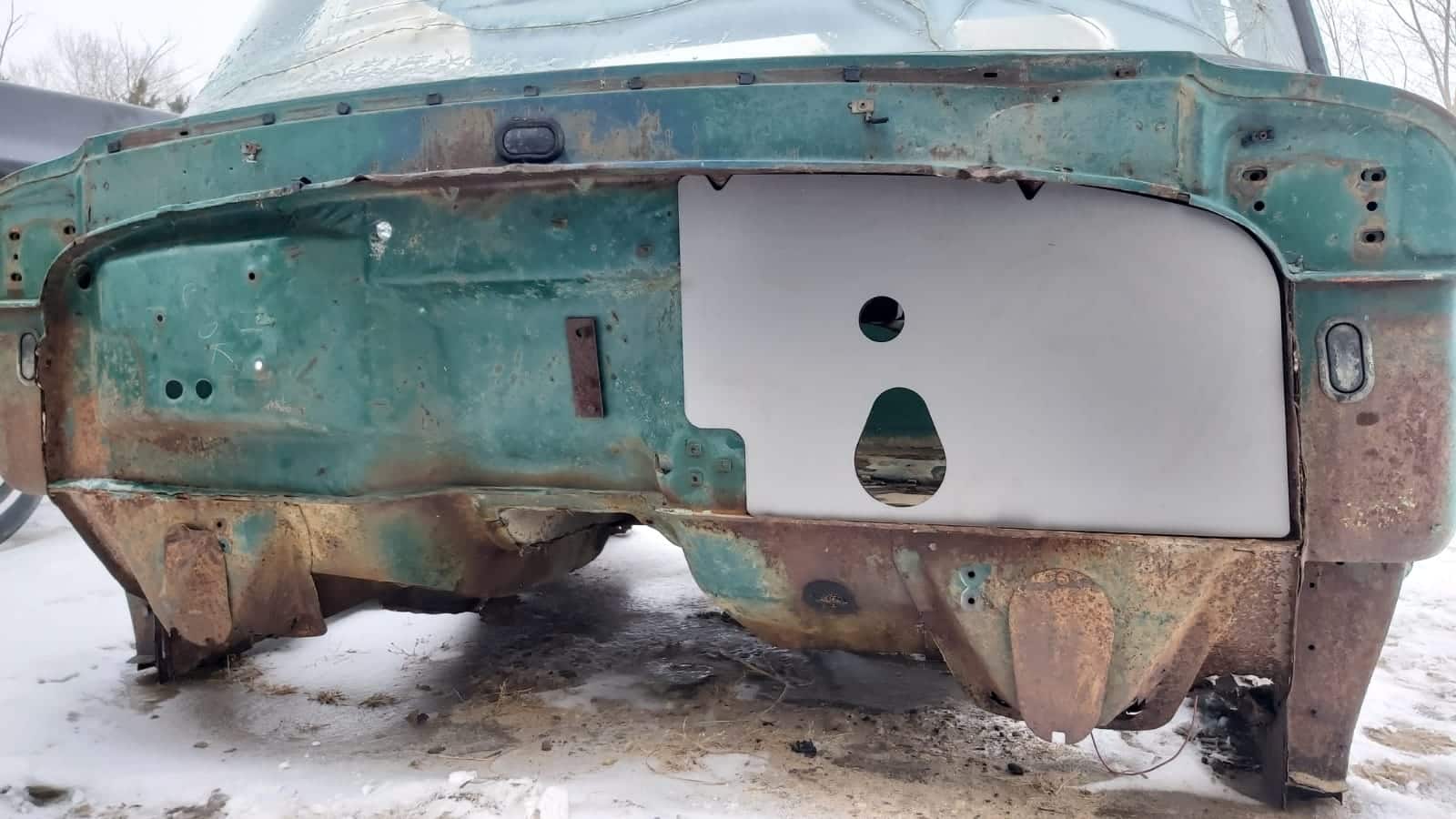 1967-1972 Ford Truck Bead Rolled Firewall | LS Fabrication