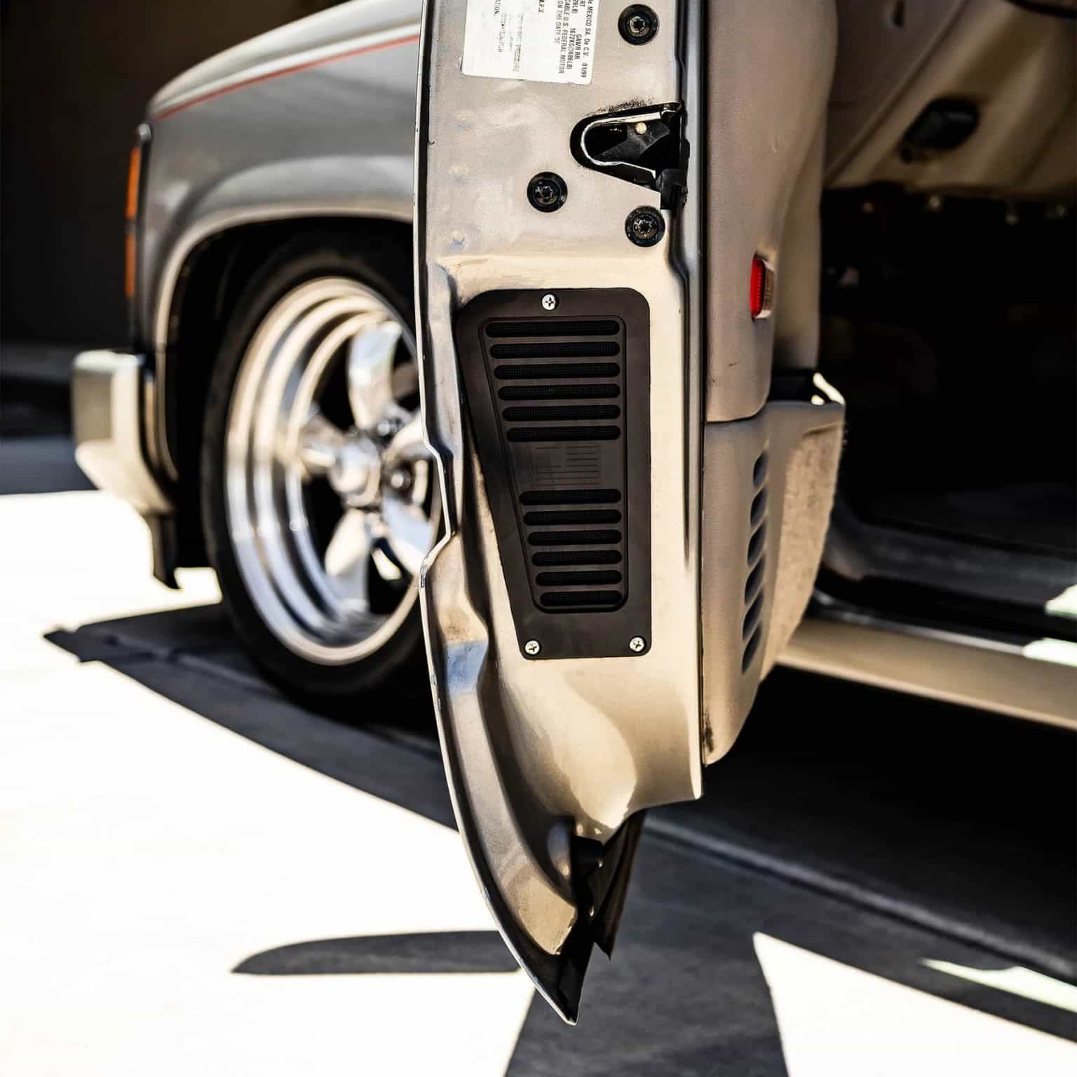 1988 1998 Chevy Truck Billet Door Jamb Vents Ls Fabrication