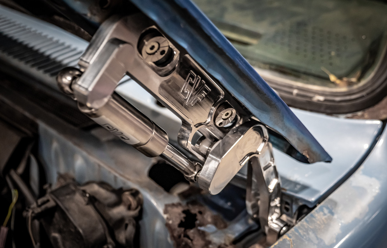 Billet Hood Hinges - 81-87 GMC Chevy Truck | LS Fabrication®