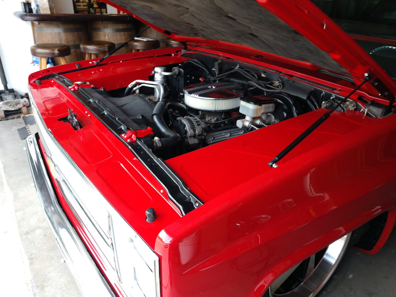 Hood Strut (Shock) Kit - 73-87 Squarebody Chevy Truck | LS Fab