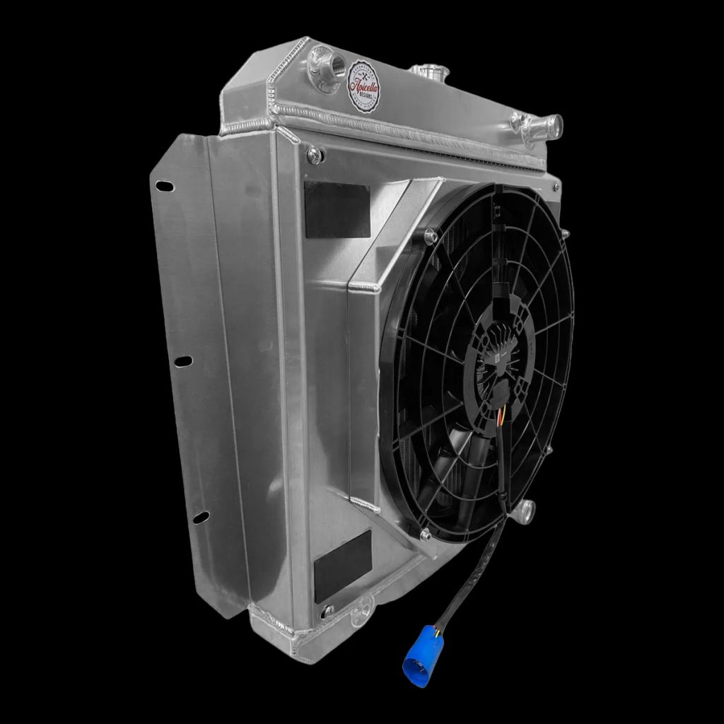 Tucked Aluminum Radiator - 47-54 GMC Trucks | LS Fabrication