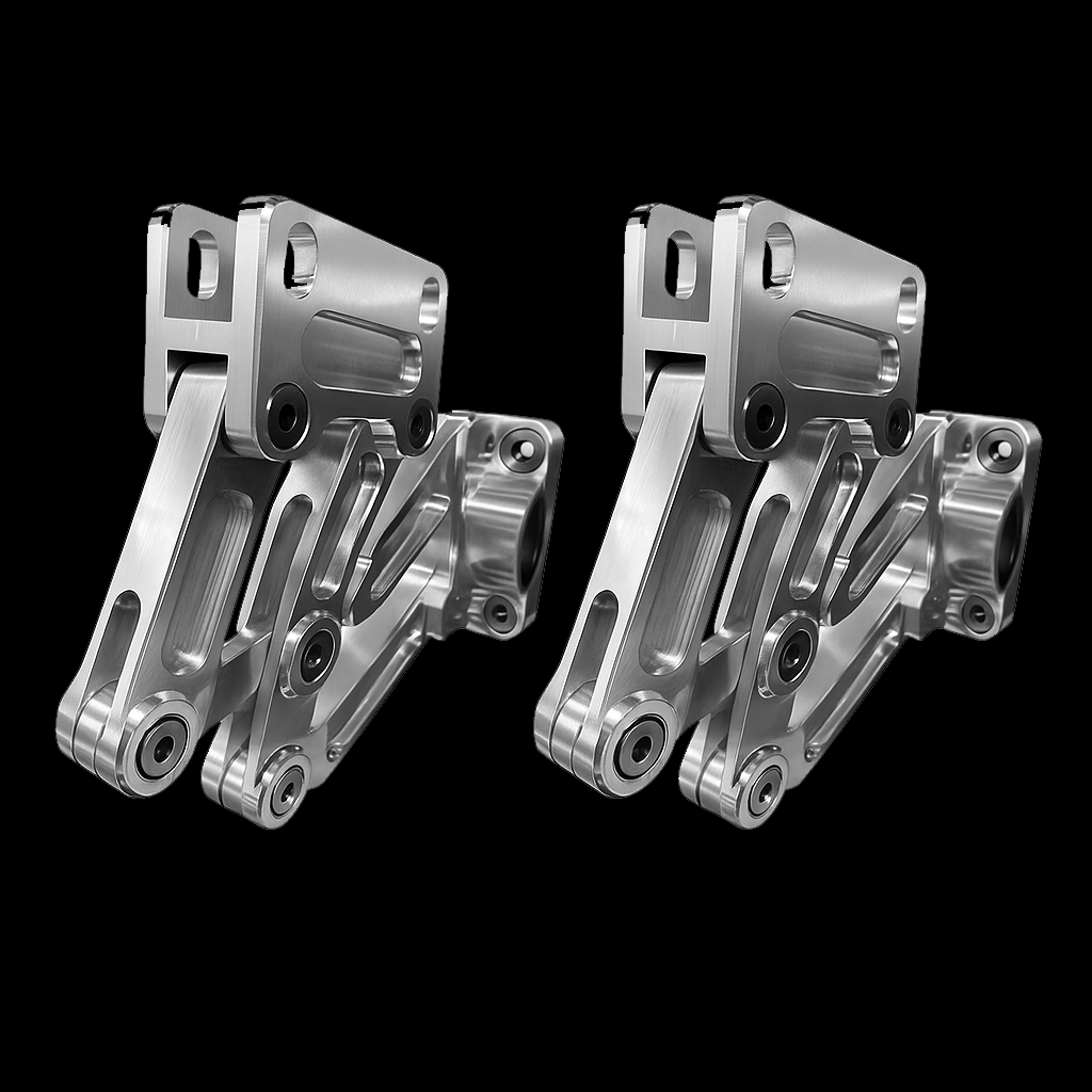 Billet Aluminum Bed Floor Hinges (All Trucks) | LS Fabrication